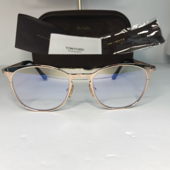 Tom Ford | Accessories | New Authentic Tom Ford Blue Light Block Oval ...